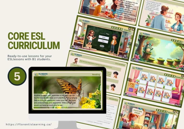 Core ESL Curriculum - Level 5 - ESL Curriculum and Lesson Plans ...